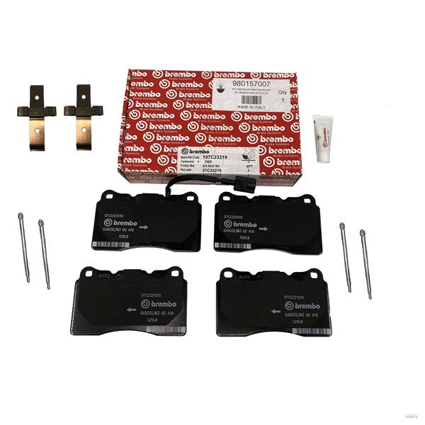 Original Maserati Quattroporte Bremsbeläge Bremsklötze Bremse vorne 9 ...